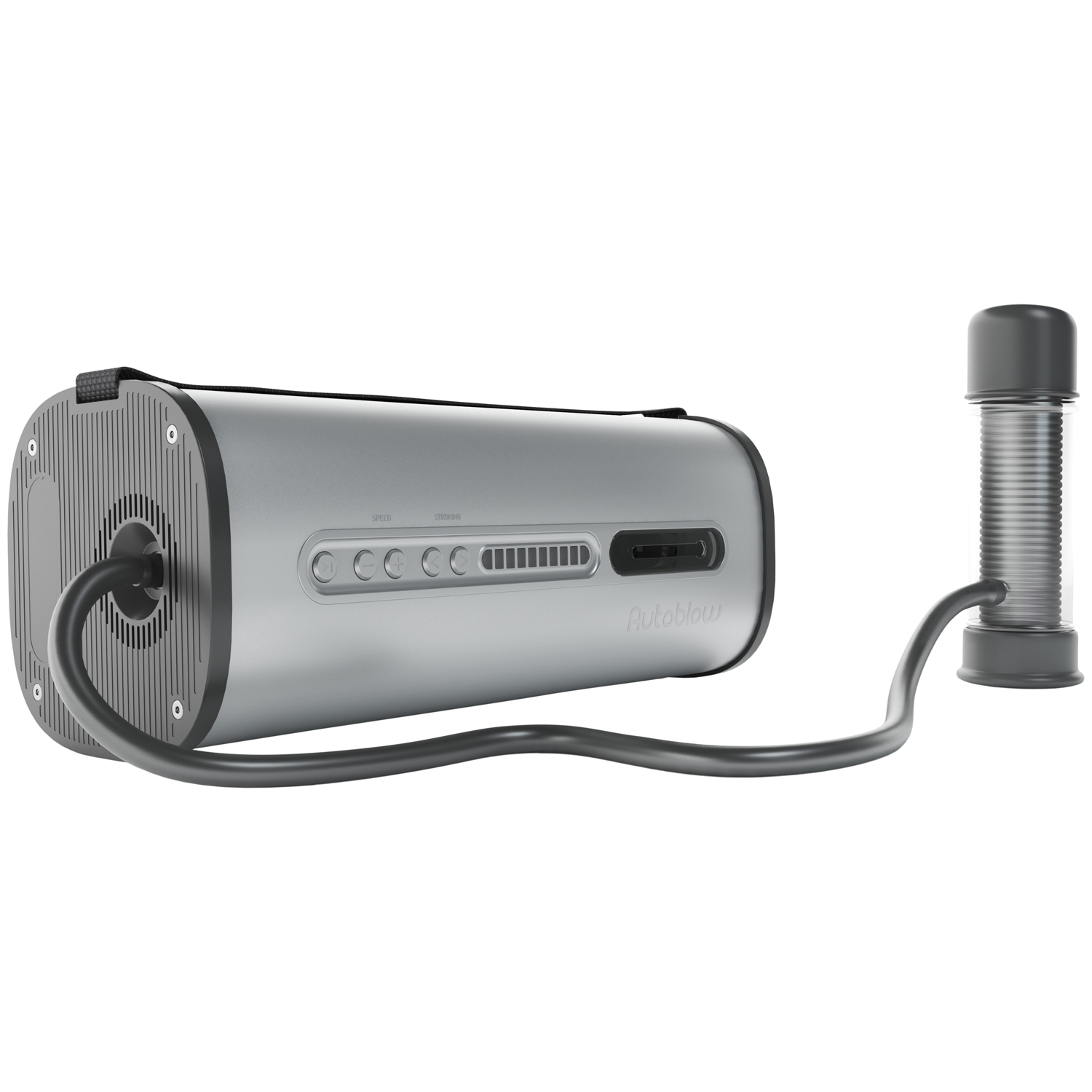 Autoblow VacuGlide Onani Maskine - Grå [-40%] - Belugi